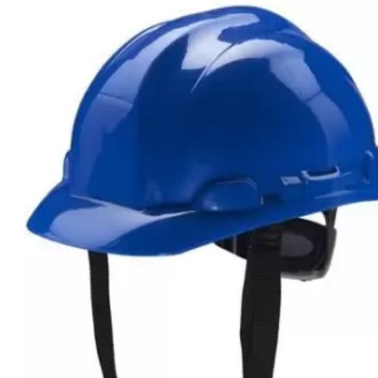 Buy Plastic Blue Air Ventilated Safety Helmets online at best rates in ...