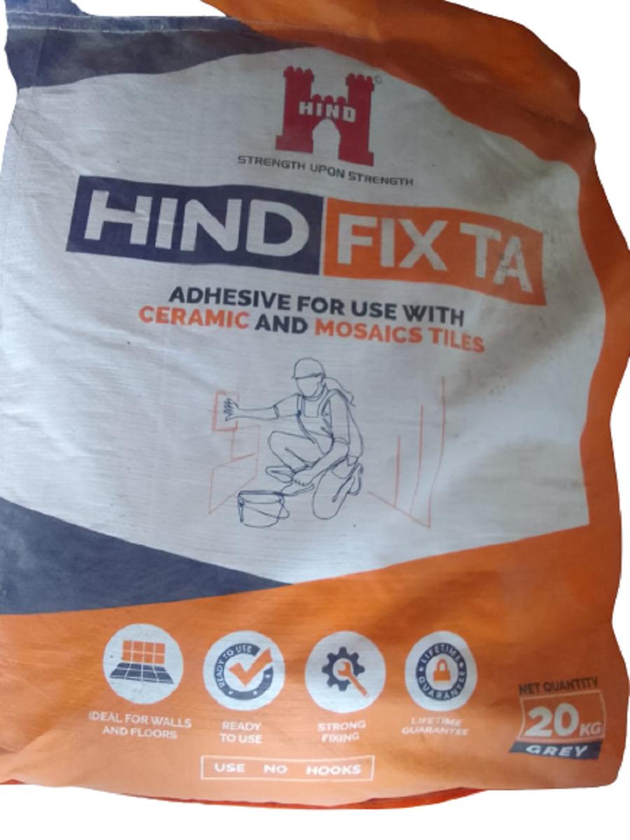 Buy HIND FIX TA Polymer Based Tile Adhesive 20 kg online at best rates ...