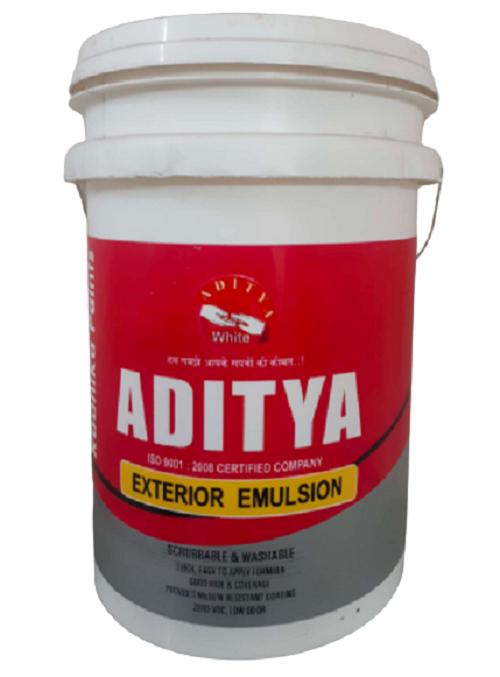 Buy Aditya White Exterior Emulsion Paints 20 L online at best rates in ...