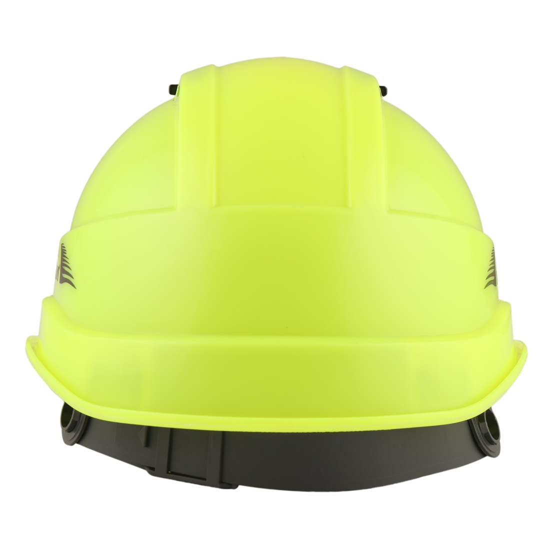 Buy Karam Polyethylene Fluorescent Green Air Ventilated Safety Helmets ...