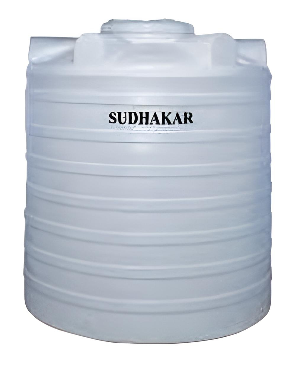 Buy Sudhakar Virgin Plastic Water Tanks 2000 L White online at best ...