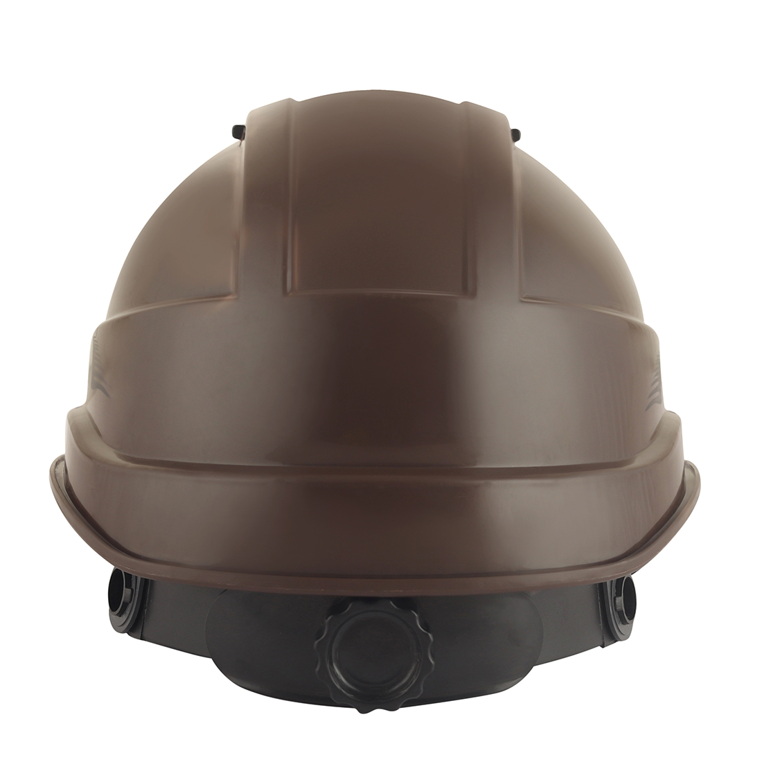 Buy Karam Polypropylene Copolymer Brown Air Ventilated Safety Helmets ...