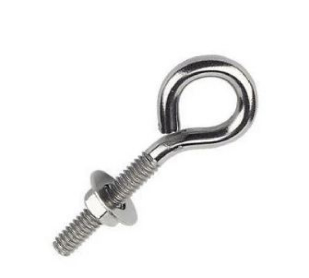 Buy Kaavya Stainless Steel M12 Eye Bolts 100 mm online at best rates in ...