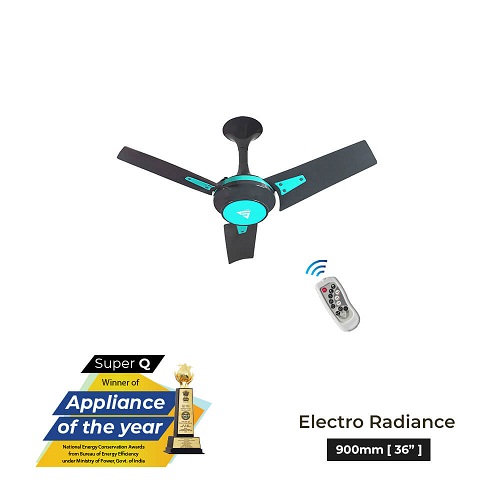 Buy Superfan Super Q -ERE 900 mm 3 Blades 25 W Electro Radiance Ceiling ...