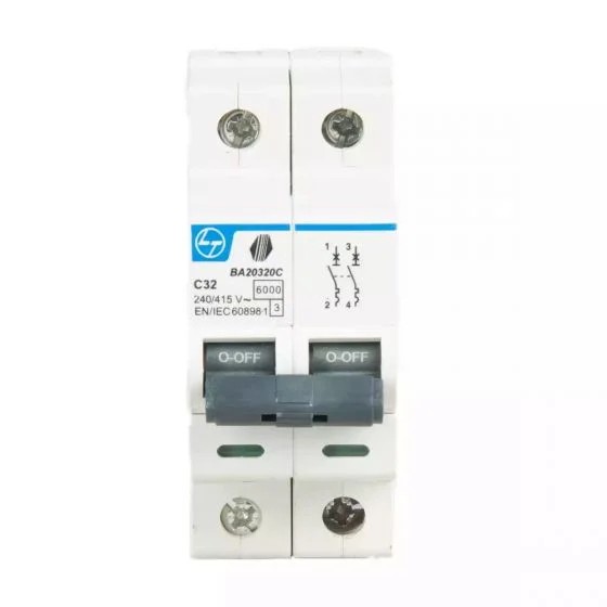 Buy Single, Double, Three, Four Pole MCB Switch Circuit Breaker from ...
