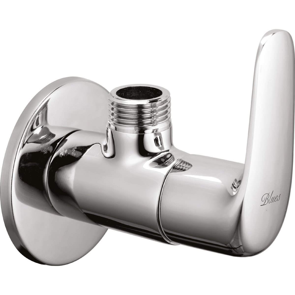 Buy Blues Nickel Chrome Plated Angle Valve Faucet WA-27 online at best ...