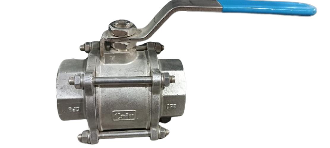 Buy Cair 20 mm Manual Stainless Steel Ball Valves Screwed 3 PIECE 2 WAY ...