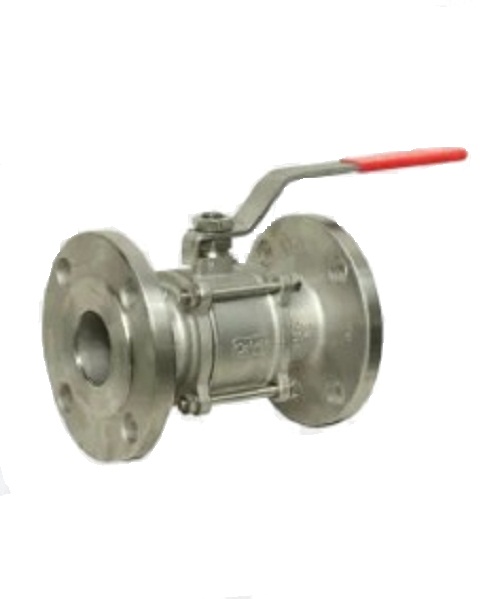 Buy Cair 80 mm Manual Stainless Steel Ball Valves Flanged 3 PIECE 2 WAY ...