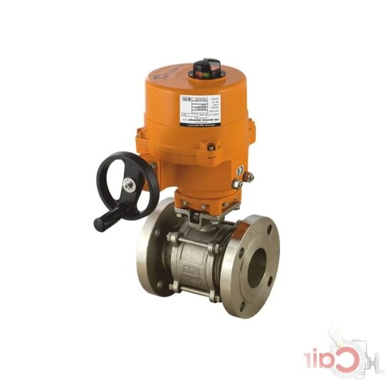 Buy Cair 150 mm Motorized Stainless Steel Ball Valves Flanged online at ...