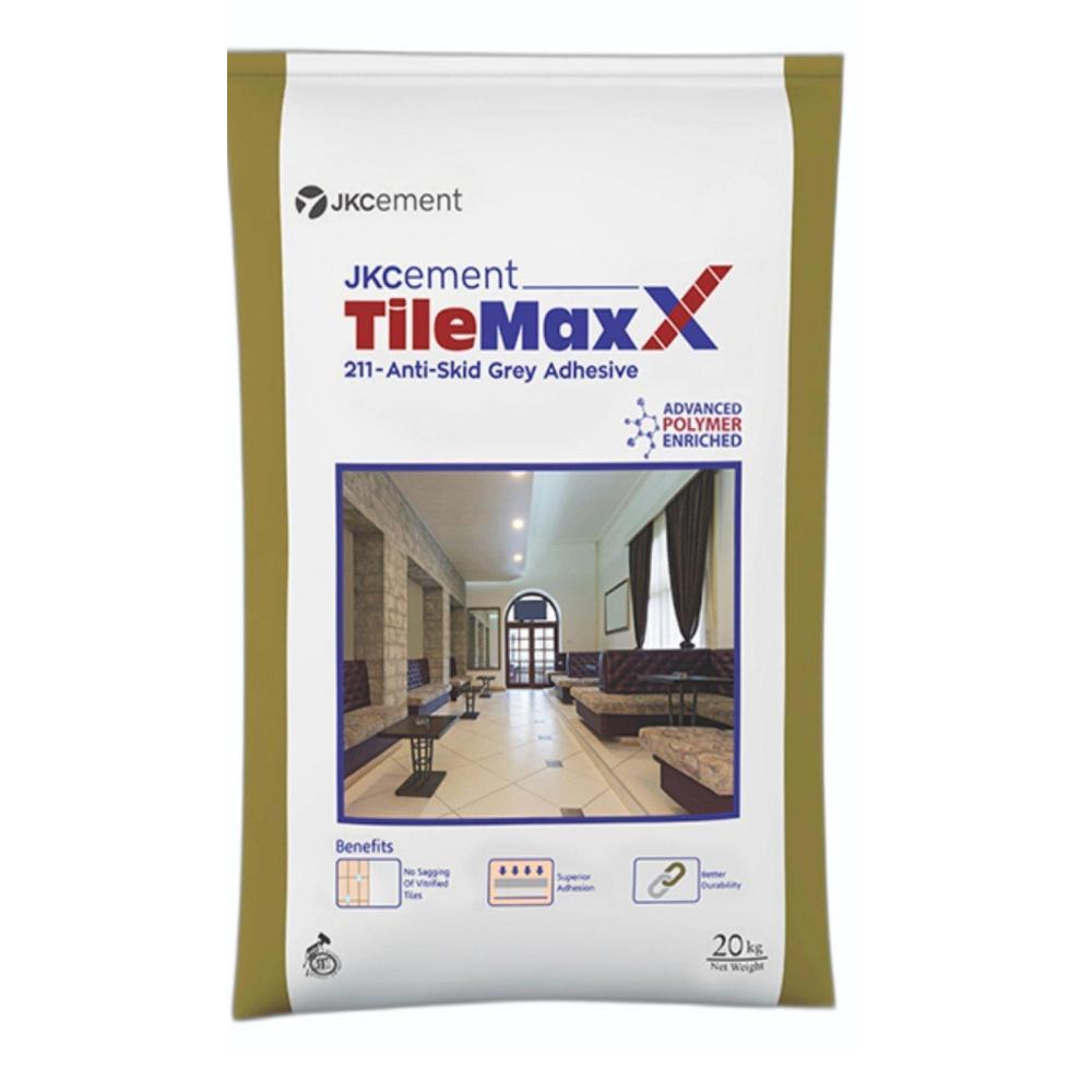 Buy JK Cement TILEMAXX 211 Cement Based Tile Adhesive 20 kg online at ...