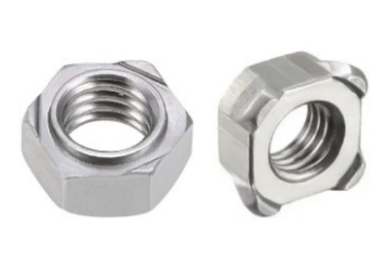 Buy BI Hexagonal Weld Nut M4 DIN 934 Carbon Steel online at best rates ...