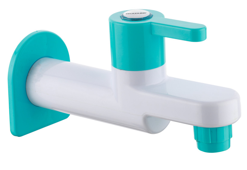 Buy GOLDLINE PTMT Bib Cock Long Body with Flange Faucet ST-02 online at ...