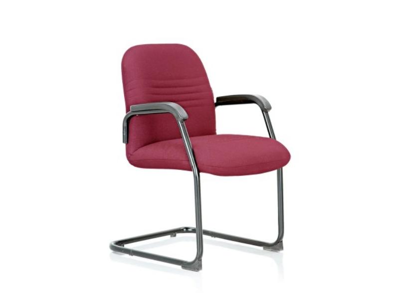 Buy Featherlite Visitor Red 1080 x 635 x 608 mm Fabric Office Chairs ...