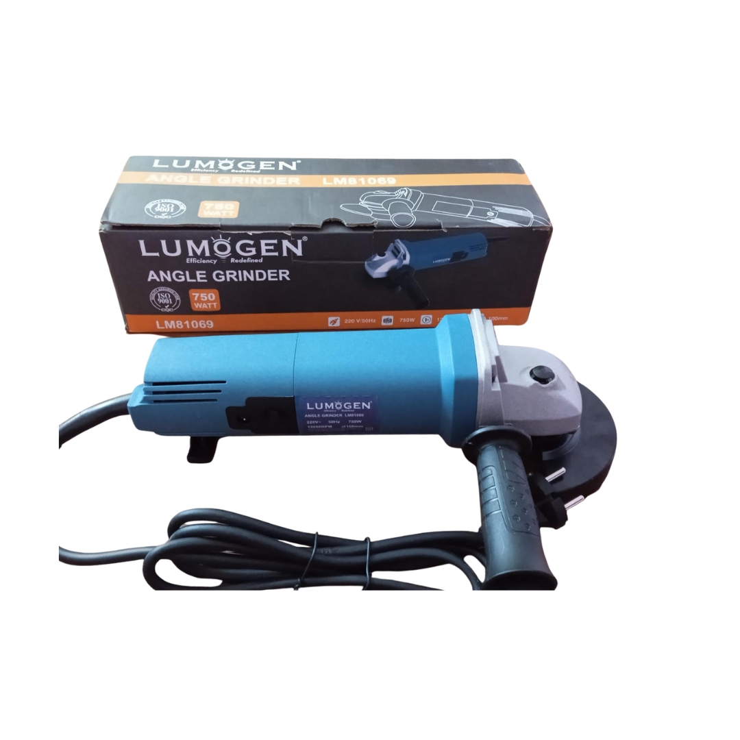 Buy LUMOGEN LM81069AG 100 mm Angle Grinders 750 W 12000 rpm online at ...