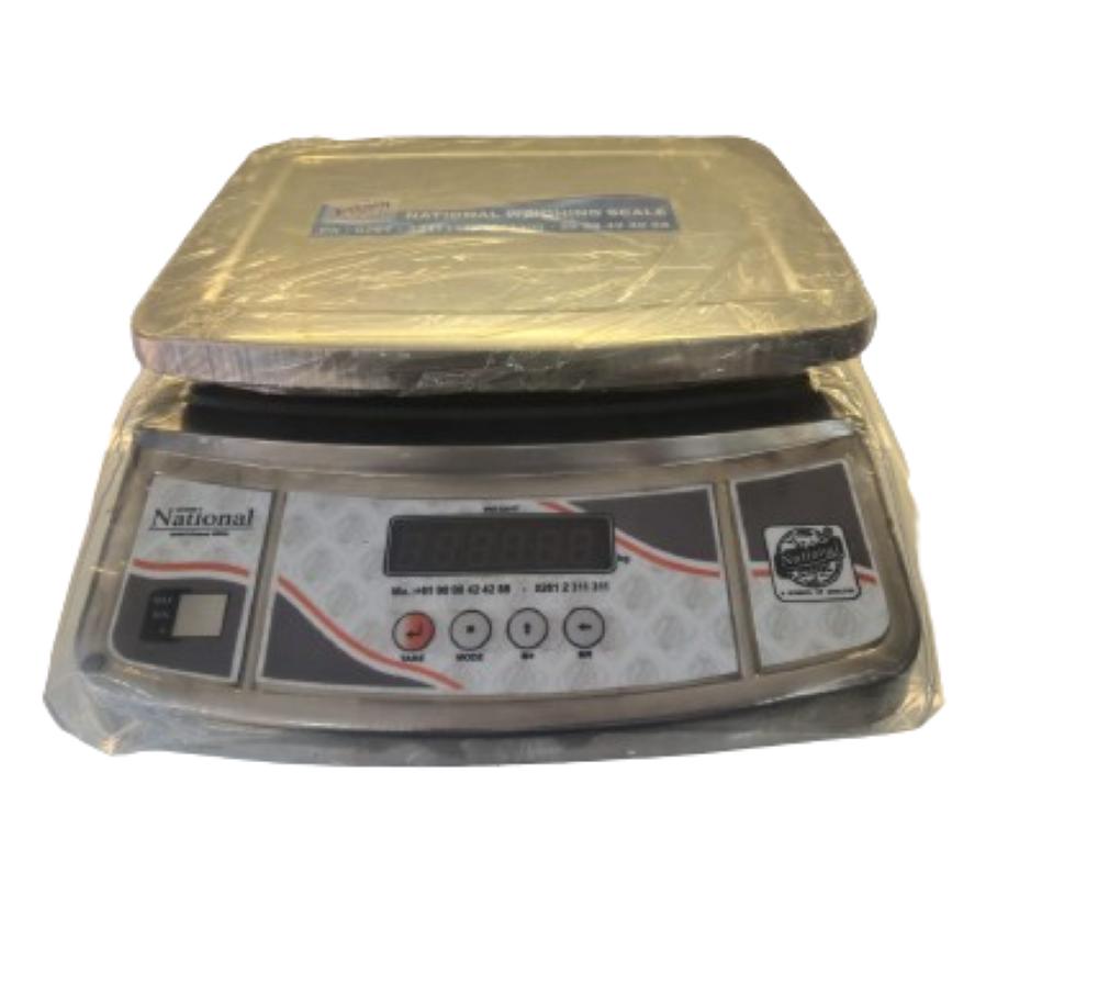 Buy National Table Top Electronics Weighing Scale 30 kg INTT30 online ...