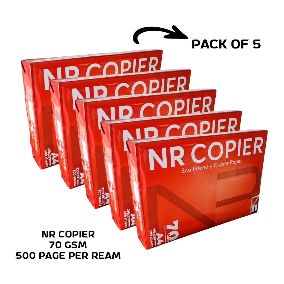 Buy NR COPIER A4 70 GSM Copier Paper online at best rates in India | L ...