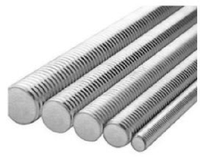 Buy Kanda Galvanized Iron M6 Threaded Rods 1 m Galvanized online at ...