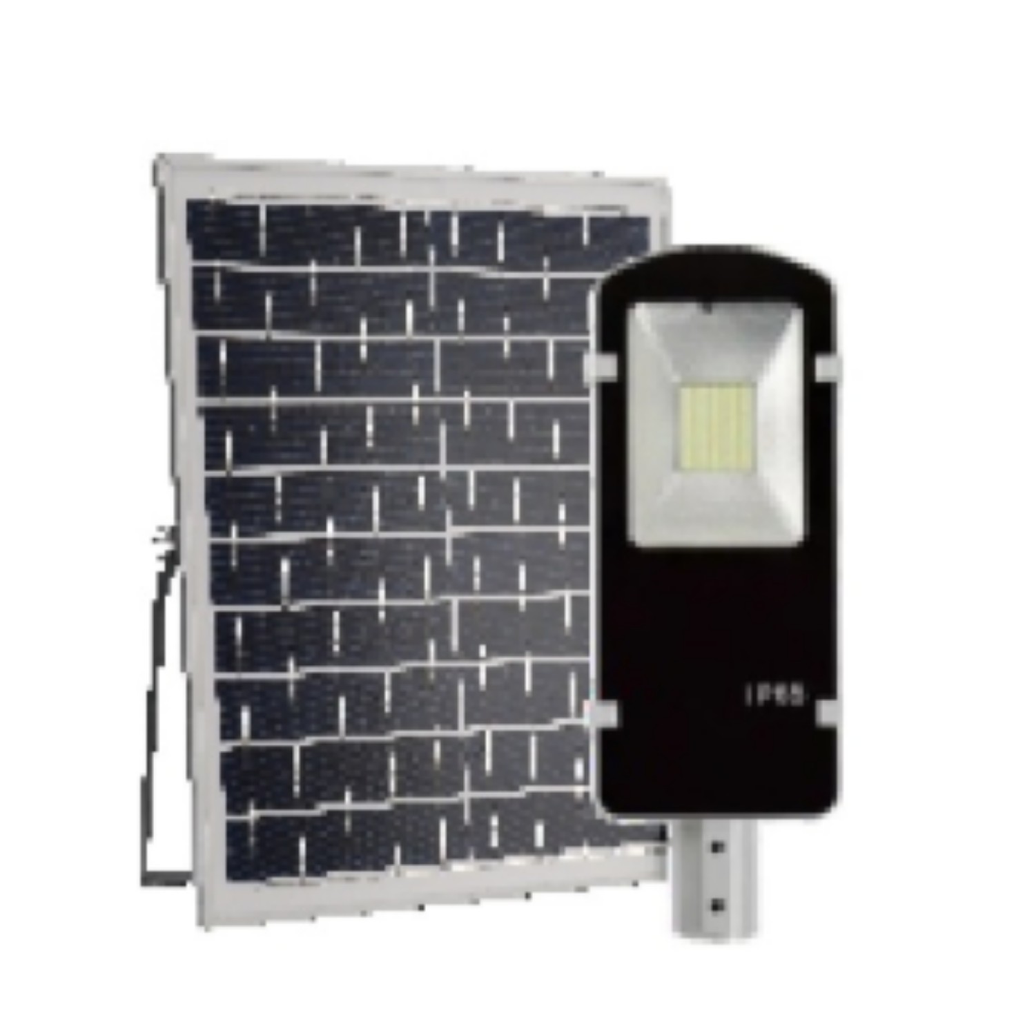 Buy JE 120 W Cool White POLY PERC LED ABS 12 Ah Solar Street Light ...