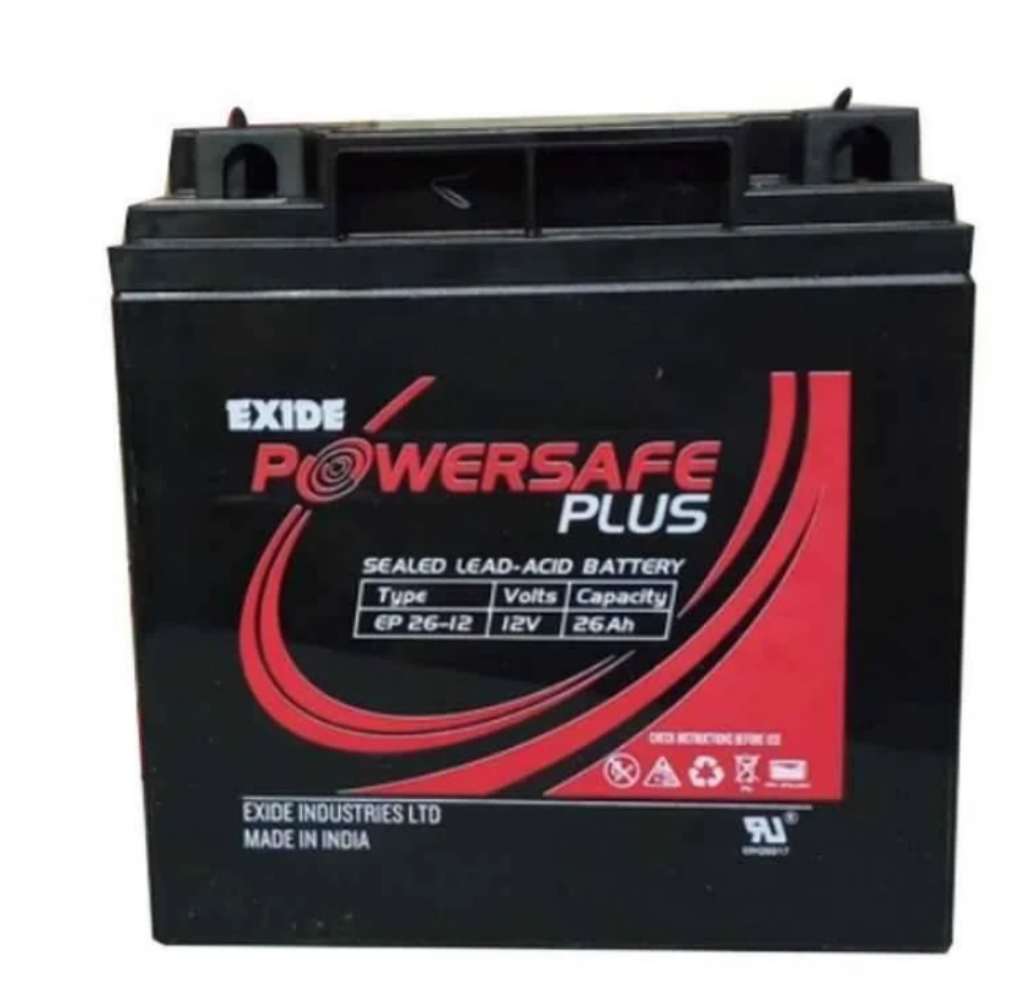 Buy EXIDE EP 26-12 VRLA 12 V 26 Ah Lead Acid Batteries online at best ...