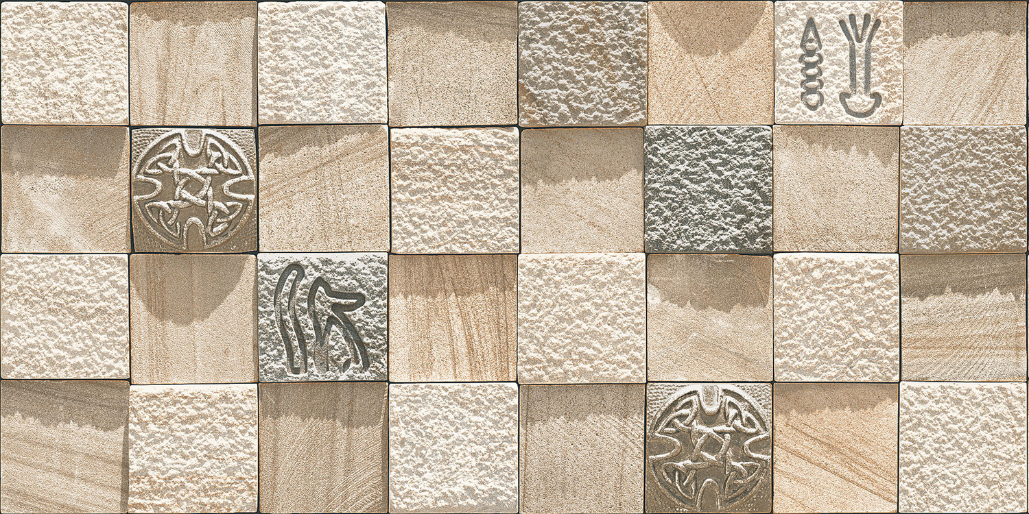 Buy Orientbell Craftclad 300 x 600 mm Mosaic Cream Matt Vitrified (GVT ...