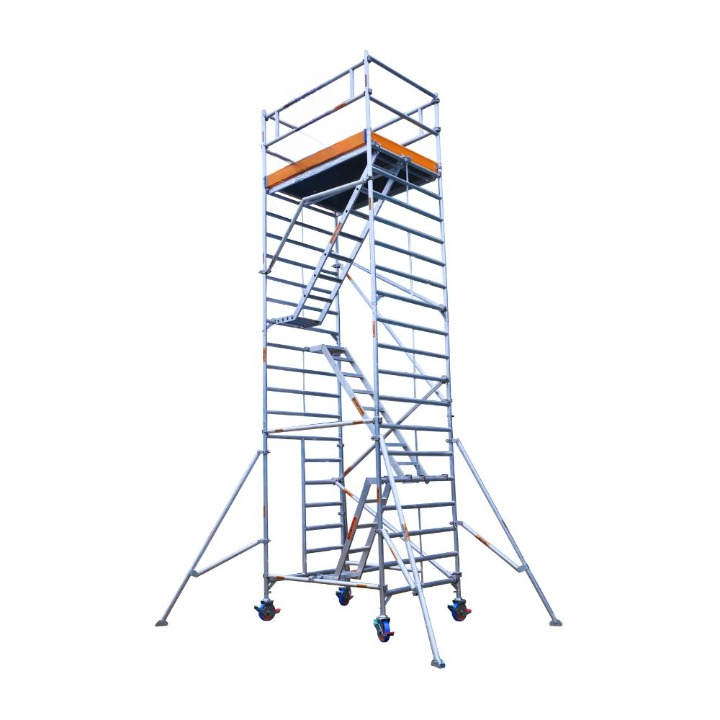 Buy MSAFE 7.3 m Roller Mounted Stairway Type Scaffolding Tower 1800 x 1350 mm 200 kg/m2 online ...