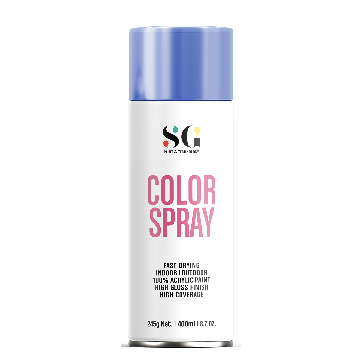 Buy SG Paint & Technology SG-0401 Spray Paint 400 mL V.I.P Blue online ...