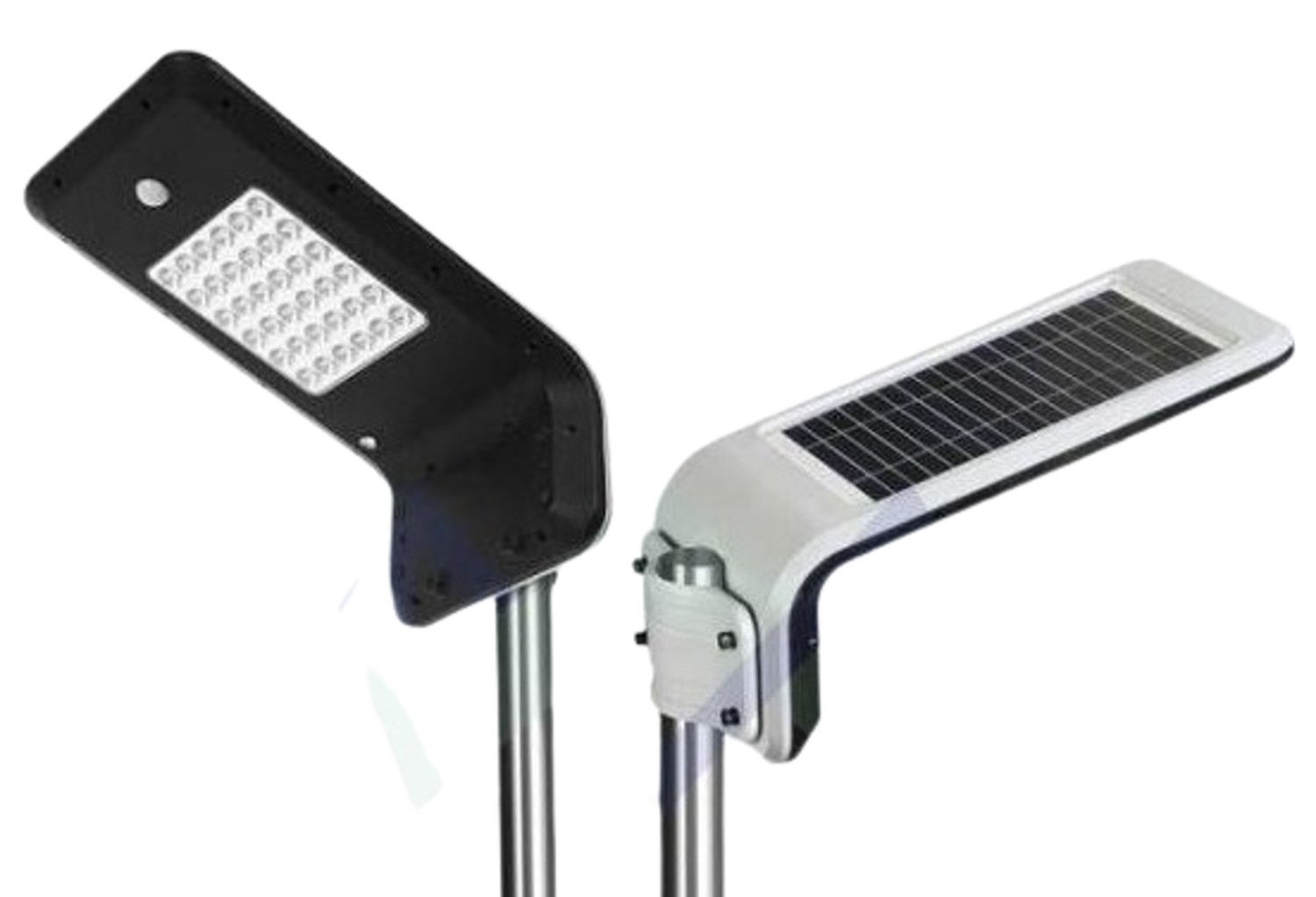 Buy Bajaj Cool White LED Aluminium 25 Ah Solar Street Light online at ...