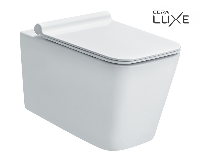 Buy CERA EWC with Seat Cover and Flush CAPITOL Wall Hung online at best ...