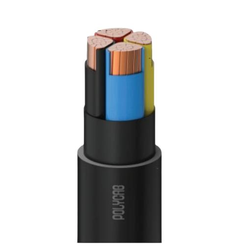 Buy Polycab Aluminium XLPE Unarmoured Extruded PVC LT Power Cables 4 Core 120 sqmm 1100 V online ...