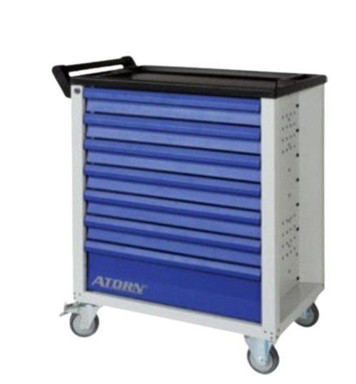 Buy ATORN 7 Drawer Mild Steel Tool Trolley online at best rates in ...