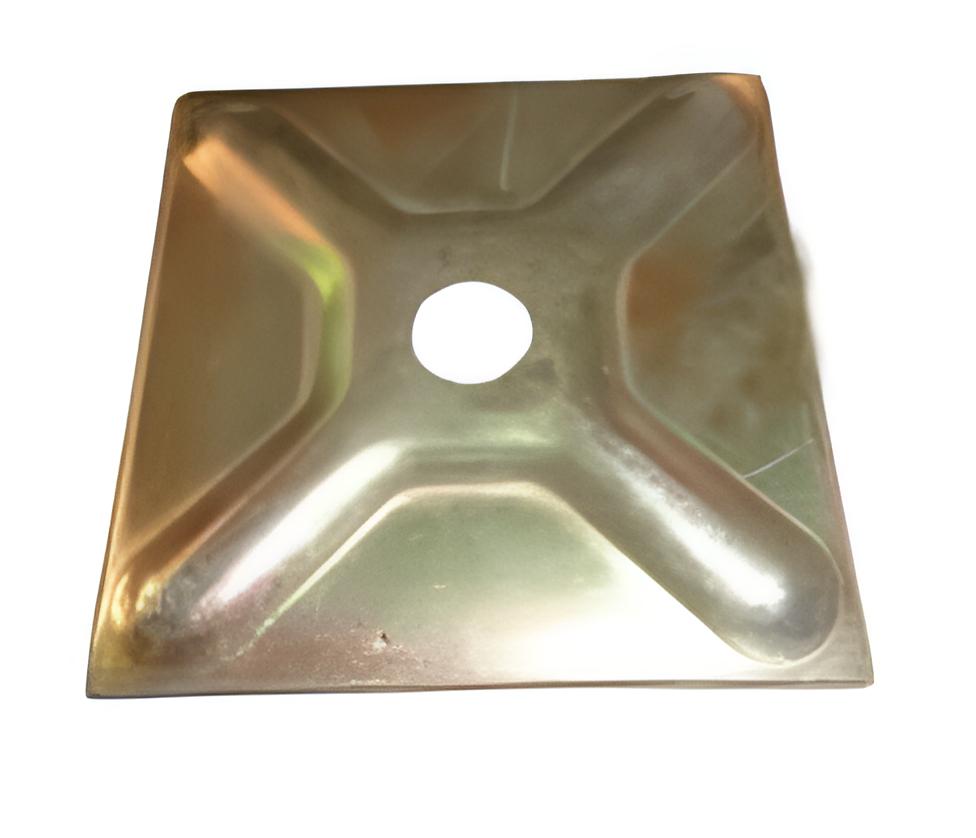Buy SALEX Square Mild Steel Waler Plate 100 x 100 mm online at best ...