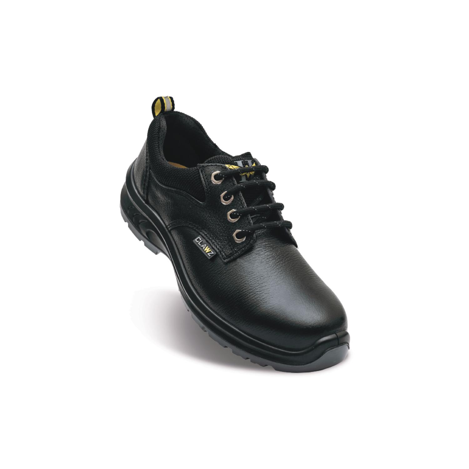 Buy Hillson Clawz CL-01 Real Buff Leather Steel Toe Safety Shoes Black ...
