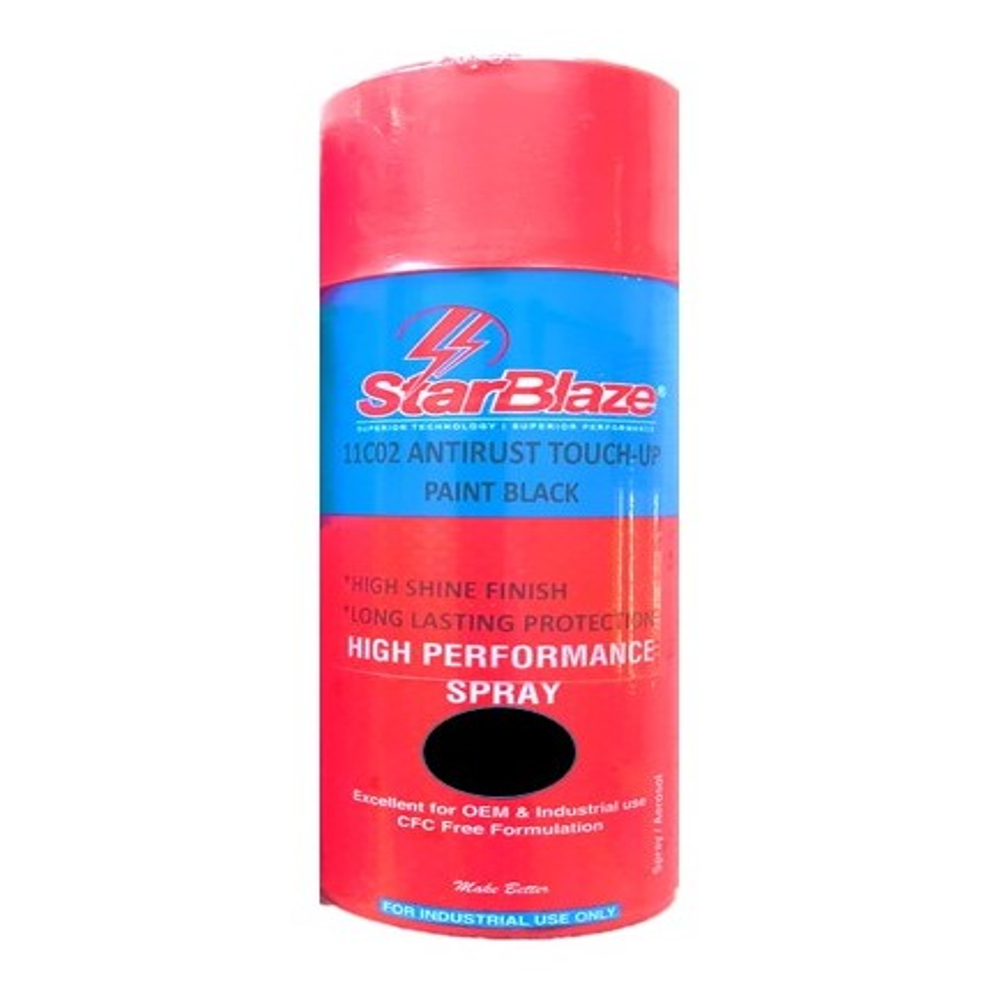 Buy StarBlaze 11C02 Anti Rust Spray Paint 500 ml Black online at best ...