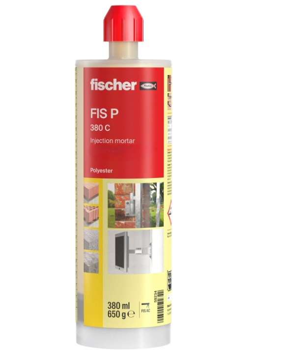 Buy Fischer FIS P 380 C Polyester Resin Injection Mortar online at best ...