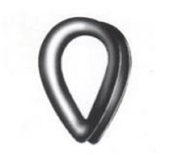 Buy 32 mm Standard Wire Rope Thimble Mild Steel online at best rates in ...