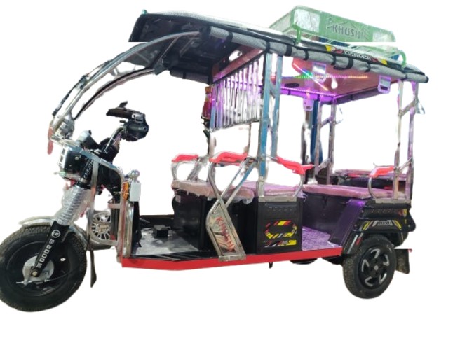 Buy KHUSHI 120 km 105 Ah Electric Rickshaw online at best rates in ...