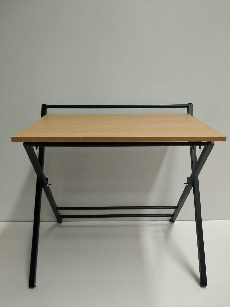 Buy Hub's Computer Office Tables Black Metal online at best rates in ...